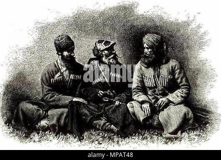 Mingrelian types and costumes (Élisée Reclus Stock Photo - Alamy