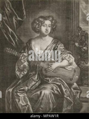 Moll Davis (Mary Davis, circa 1648-1708), actress, entertainer, and a ...
