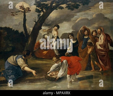 Mosè salvato dalle acque - Lanfranco Stock Photo - Alamy