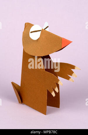 a mole made with paper,origami Stock Photo - Alamy