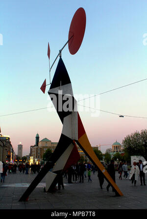 Afternoon walking on Konigstrasse- Stuttgart, Germany Stock Photo - Alamy