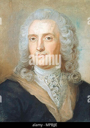 Carl Linnaeus. Portrait of the Swedish botanist and zooologist, Carl ...