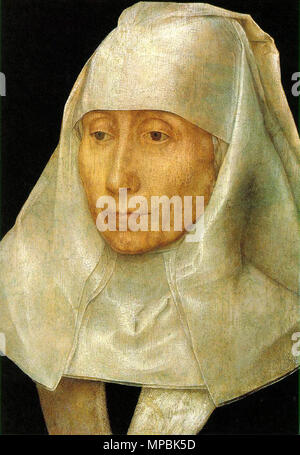 Portrait of an Old Woman between 1470 and 1475. 1018 Hans Memling ...