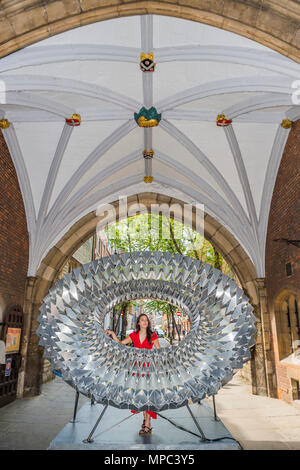 Royal Approval, the biggest ruff ever created and made from sheet ...