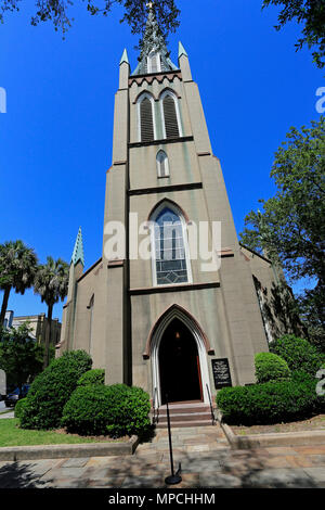 St John's Episcopal Church, Savannah Stock Photo - Alamy