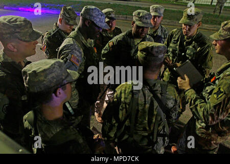 Members of 1st Battalion, 141st Field Artillery Regiment, 256th Stock ...