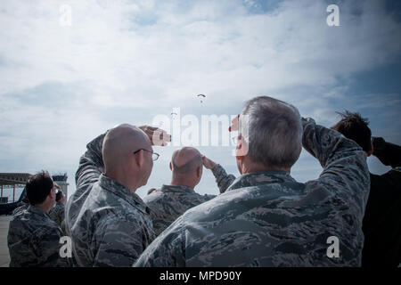 Col. C. Mike Smith, 81st Training Wing vice commander, welcomes non ...