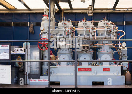 GARDNER DIESEL ENGINE Stock Photo - Alamy