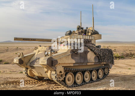 FORT IRWIN, Calif. – A Main Battle Tank from Dealer Troop, 1st Stock ...