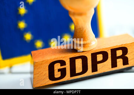 GDPR stamp, General Data Protection Regulation Stock Photo - Alamy