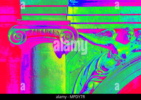 Casa Cogollo (house where Palladio lived, built 1559), frontal view at ...