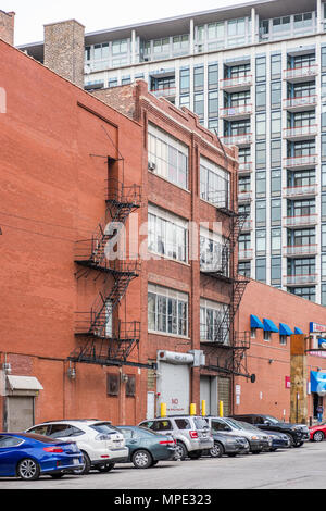 Buildings in Fulton Market area Stock Photo - Alamy