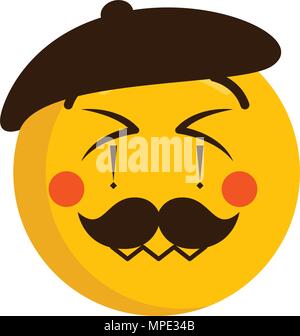 Happy mime emoji icon Stock Vector Image & Art - Alamy