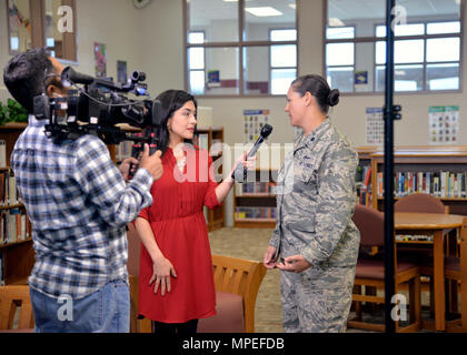Lt. Col. Kristy Leasman, commander of the 273rd Cyber Operations ...