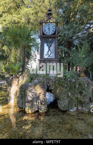 Water clock, Villa Borghese, Rome Stock Photo - Alamy