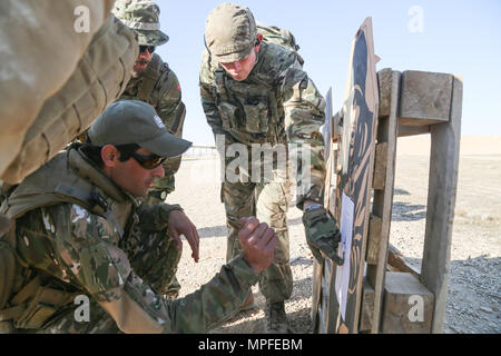 Soldiers from 5 Scots during training at West Freugh Airfield as they ...