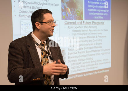 Biotechnology Branch Chief Dr. James Sumner, U.S. Army Research ...