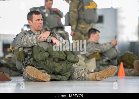 The commander of the 412th Security Forces Squadron, Maj. Gilbert Wyche ...