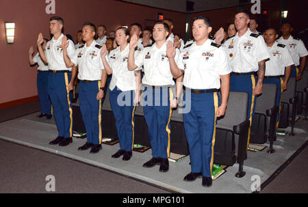 SCHOFIELD BARRACKS, Hawaii- Noncommissioned officer (NCO) inductee, Sgt ...