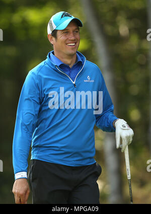 Vernon Kay during a Pro-AM round ahead of the 2025 BMW PGA Championship ...