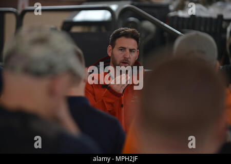 Brandon Daugherty, a Space Medical Contingency Specialist with the 45th ...