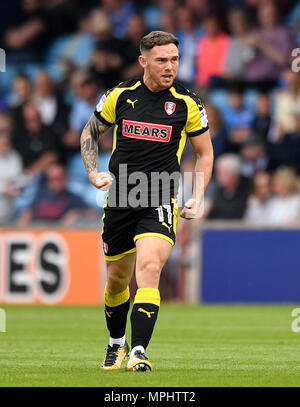 Rotherham United's Jon Taylor celebrates scoring his side's first goal ...