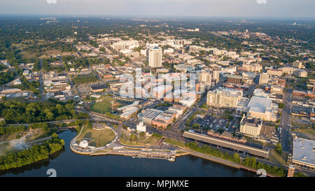 Riverfront and city view, Montgomery, Alabama, USA Stock Photo ...