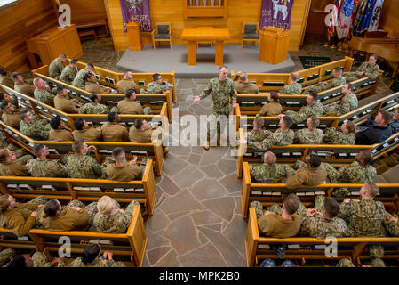 NSF Thurmont, Md. (March 21, 2017) Master Chief Petty Officer of the ...