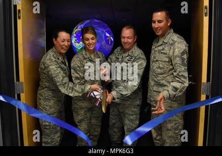 Lt. Col. Elizabeth Aptekar, 335th Training Squadron commander, delivers ...