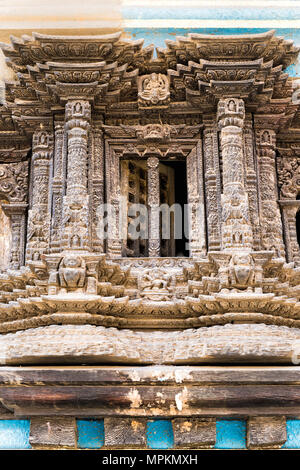 Kathmandu, Nepal. Traditional Carved Wood Door and Windows now ...