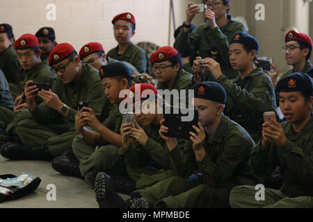Canadian Cadets from the 32nd Military Police and 709th Toronto Signals ...
