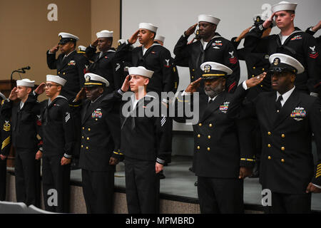 JACKSONVILLE, Fla. (Mar. 27, 2017) Retired Fleet Master Chief April ...
