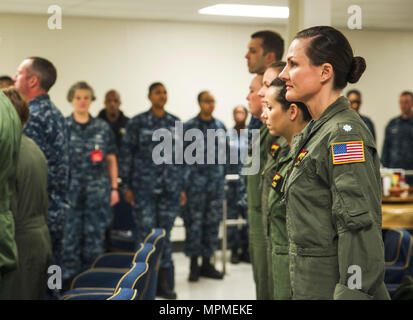 NORFOLK (March 29, 2017) Cmdr. Brandy McNabb, the commanding officer at ...