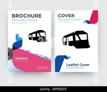 train modern business roll up banner design template, ship creative ...