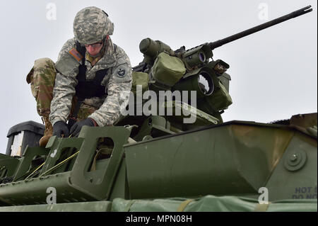 A 'Stryker' Nuclear, Biological, Chemical Reconnaissance Vehicle (NBC ...