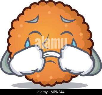 Sad sweet cookies character cartoon Stock Vector Art & Illustration ...