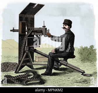 Maxim machine gun Stock Photo - Alamy