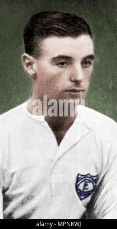 Stanley Matthews (1915-2000), Stoke City football player, 1935. Artist ...