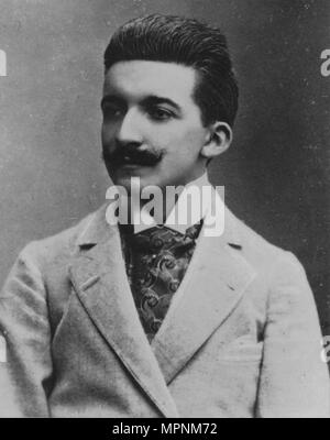 Pierre LOUYS, portrait. French author and poet, 1870-1925. Wrote Stock ...