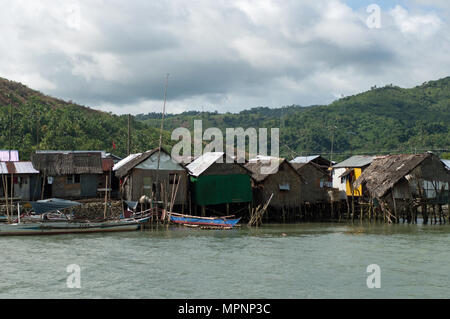 Riverside village, Jiabong, Samar, Philippines Stock Photo - Alamy
