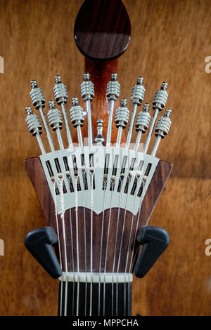 Closeup of Portuguese 12-string Fado Guitar Stock Photo - Alamy