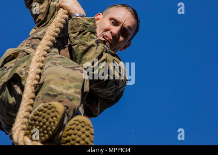 U.S. Army Ranger Capt. Michael Rose, assigned to the 75th Ranger ...