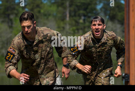 U.S. Army Rangers Capt. Michael Rose and Master Sgt. Josh Horsager of ...