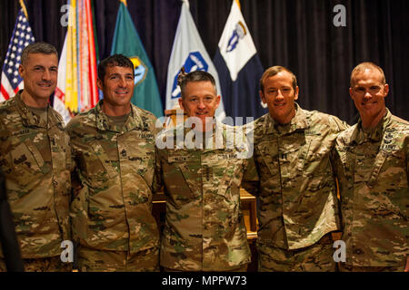 U.S. Army Msg. Josh Horsager and Capt. Micheal Rose, assigned to the ...