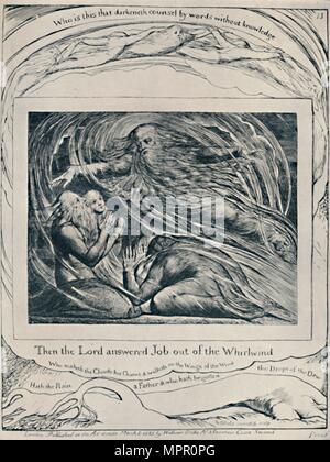 The Lord Answering Job out of the Whirlwind, 1825 Stock Photo - Alamy