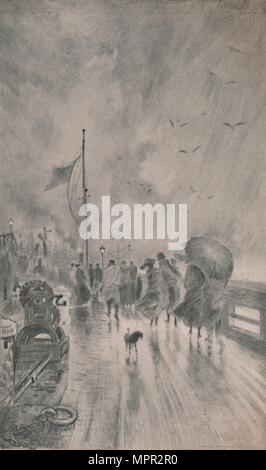 Landing in England, 1879 Stock Photo - Alamy