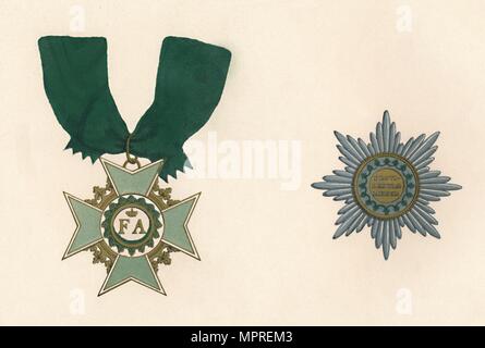 heraldry, coat of arms, Germany, Saxon kingdom, 1889 Stock Photo ...