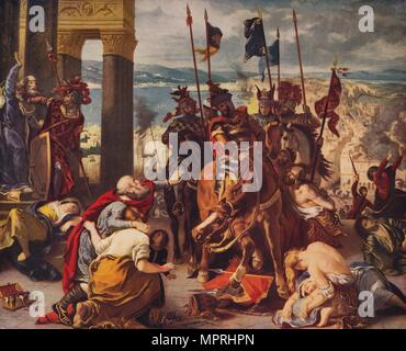 Fourth Crusade. Entry of the Crusaders into Constantinople, 1204 ...