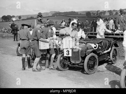 Austin Ulsters at the RAC TT Race, Ards Circuit, Belfast, 1929 Artist ...