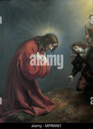 Jesus Agony in the Garden of Gethsemane Stock Photo - Alamy